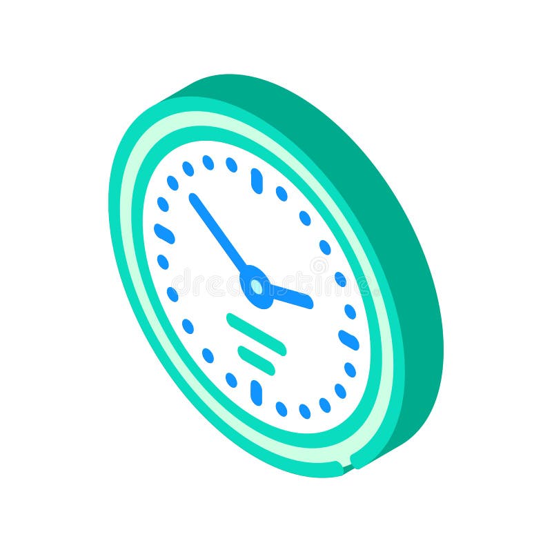 Clock Isometric Stock Illustrations – 18,873 Clock Isometric Stock ...