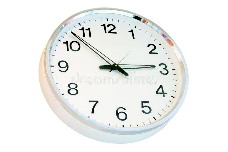 Handless clock stock photo. Image of isolated, analog - 31865108