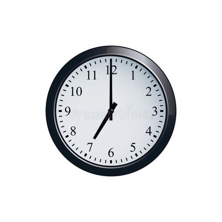 7 O Clock Stock Illustrations – 59 7 O Clock Stock Illustrations ...