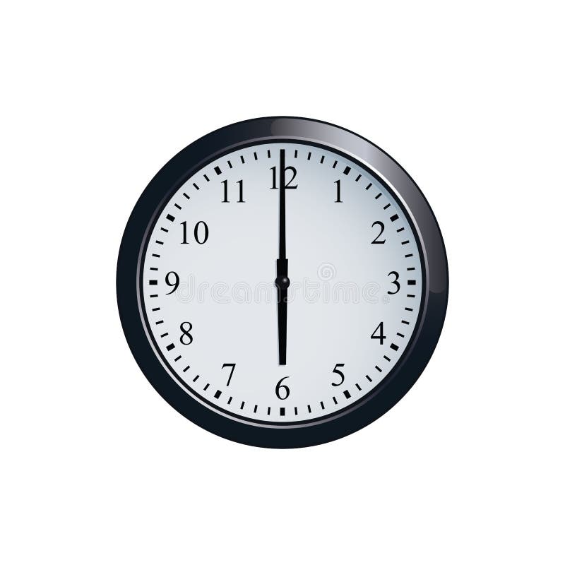 Six O Clock Stock Illustrations – 60 Six O Clock Stock Illustrations ...