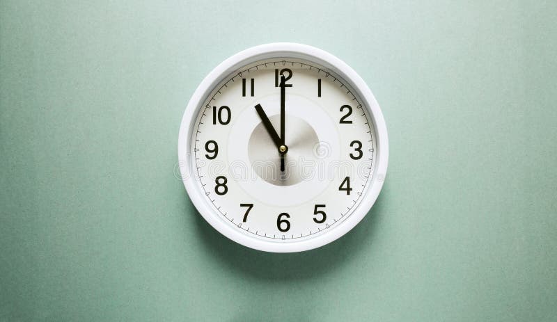 Wall Clock stock photo. Image of timer, oclock, eight - 88186164