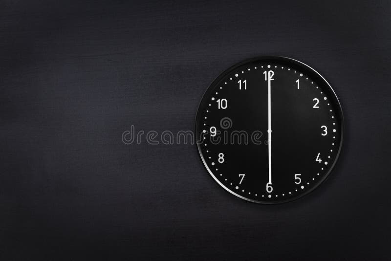 Clock 6pm Stock Photos - Free & Royalty-Free Stock Photos from Dreamstime