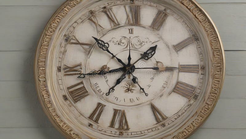 Wall clock stock illustration. Illustration of wheel - 298959364