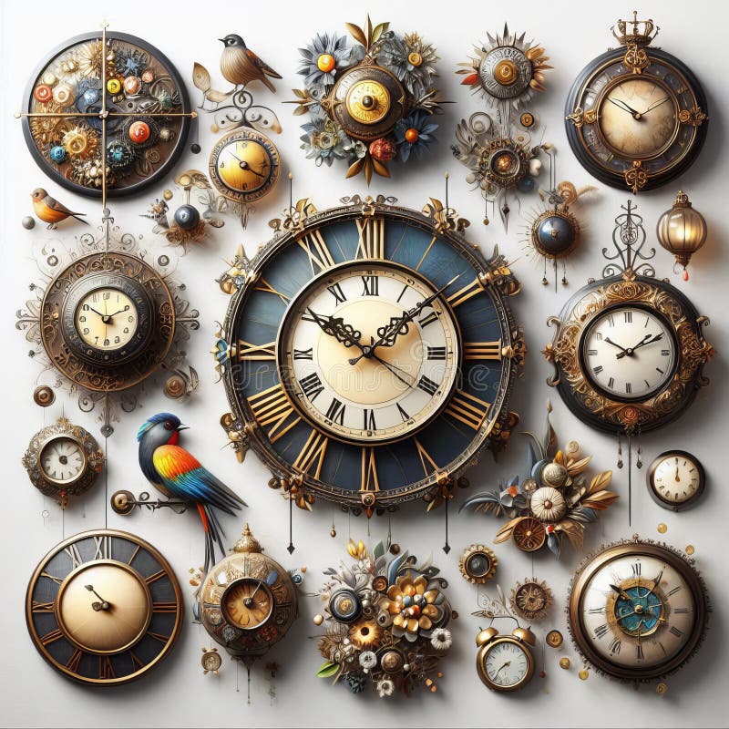 Wall Clocks Clocks that are Both Functional and Decorative on Stock ...