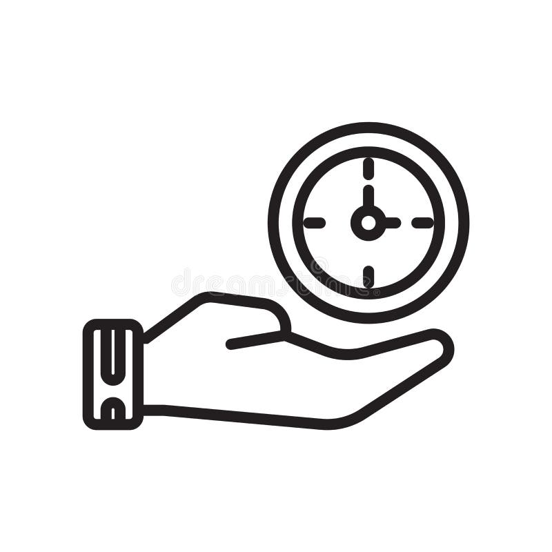 Wall Clocks Icon Vector Sign and Symbol Isolated on White Background ...