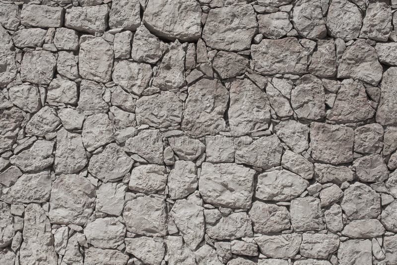Wall Closeup Hand Construction Stones Texture Stock Image - Image of ...