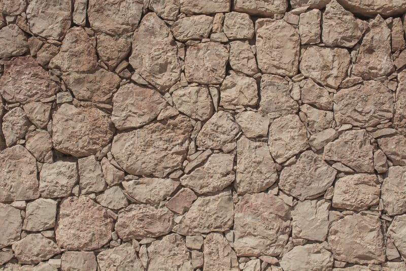 Wall Closeup Hand Construction Stones Texture Stock Image - Image of ...