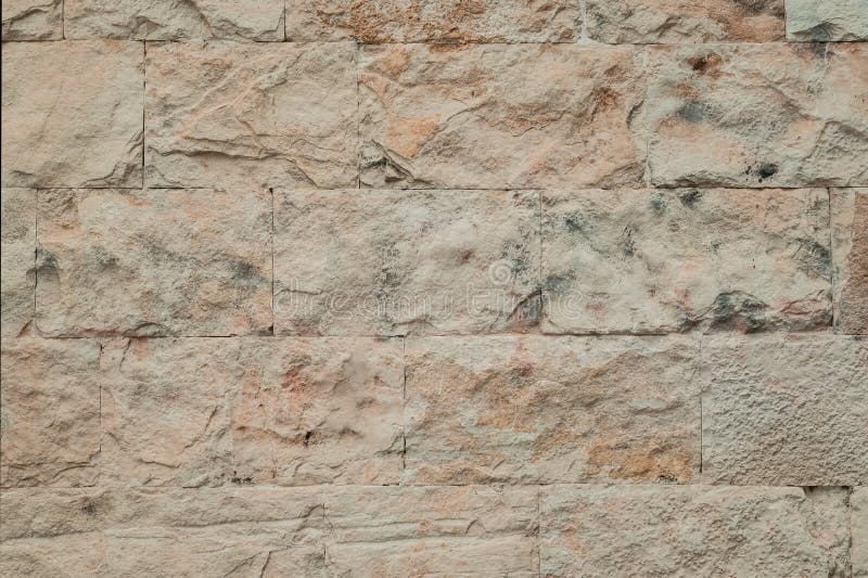 Wall Closeup Hand Construction Stones Texture Stock Photo - Image of ...