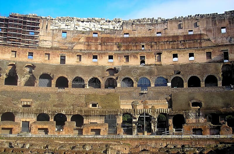 Wall Of Coliseum Picture. Image: 6448739