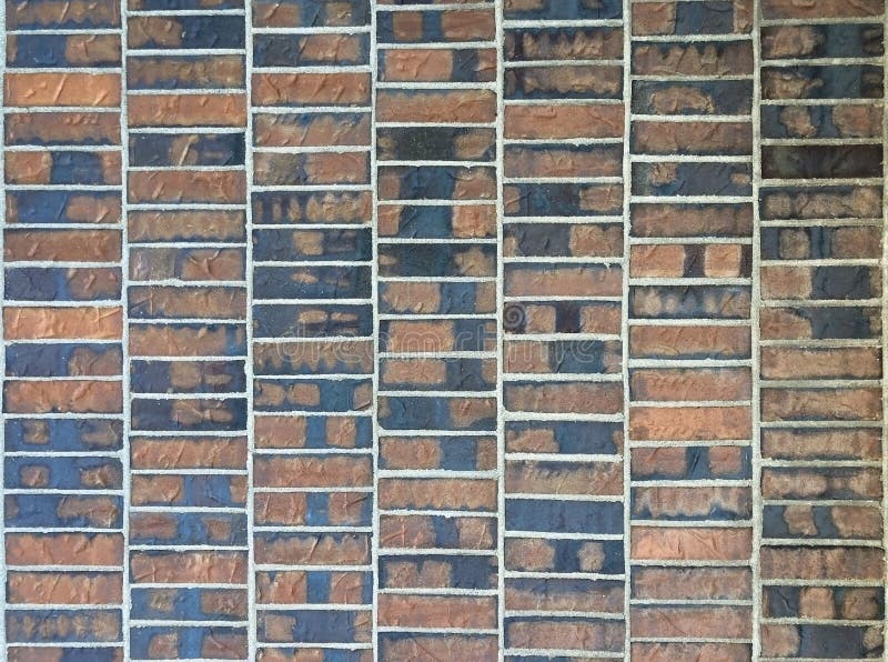 Wall. Colourful Aged Bricks. Retro Texture Fits for Background Stock ...