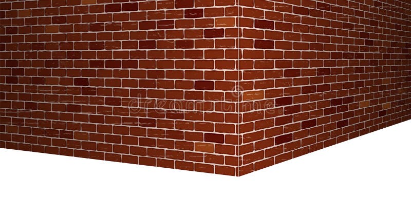 Wall corner stock vector. Illustration of brown, work - 332150483