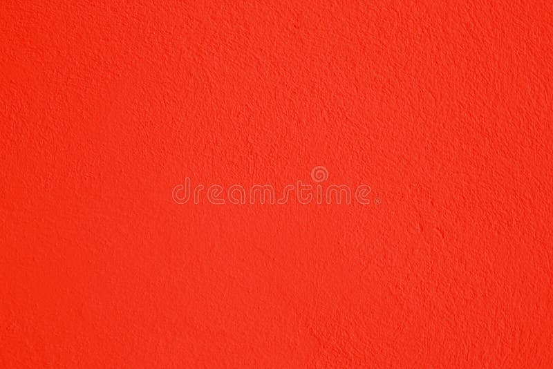 The Wall is Covered in Bright Red Matte Paint. Stock Photo - Image of ...