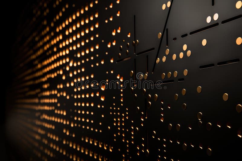 A Wall Covered with Countless Dots in Different Sizes and Vibrant ...