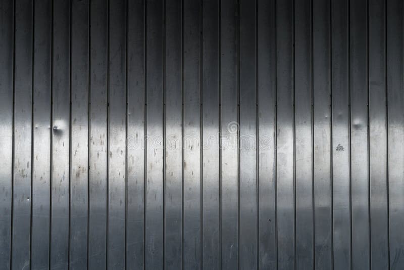 Wall Covered with Stained Metal Stock Image - Image of surface ...