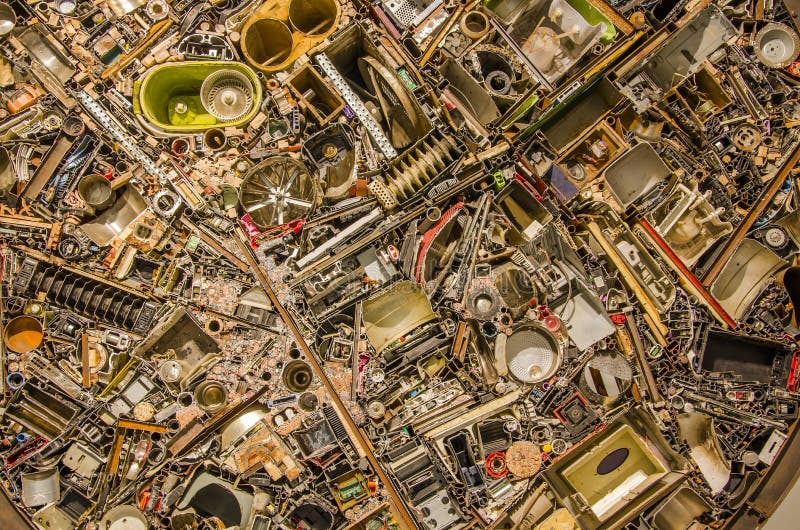 Garbage wall stock photo. Image of superimposed, garbage - 159346856