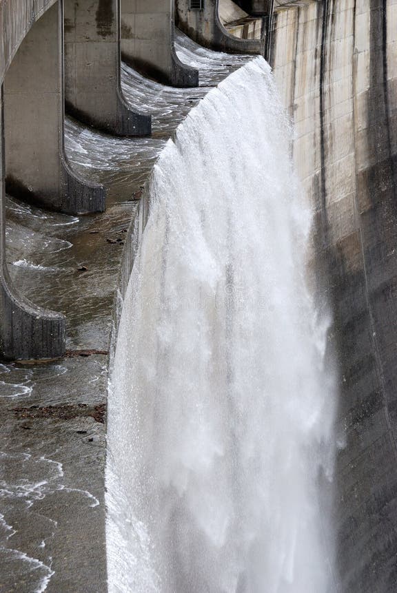 Wall of the dam stock photo. Image of dangerous, space - 35953404