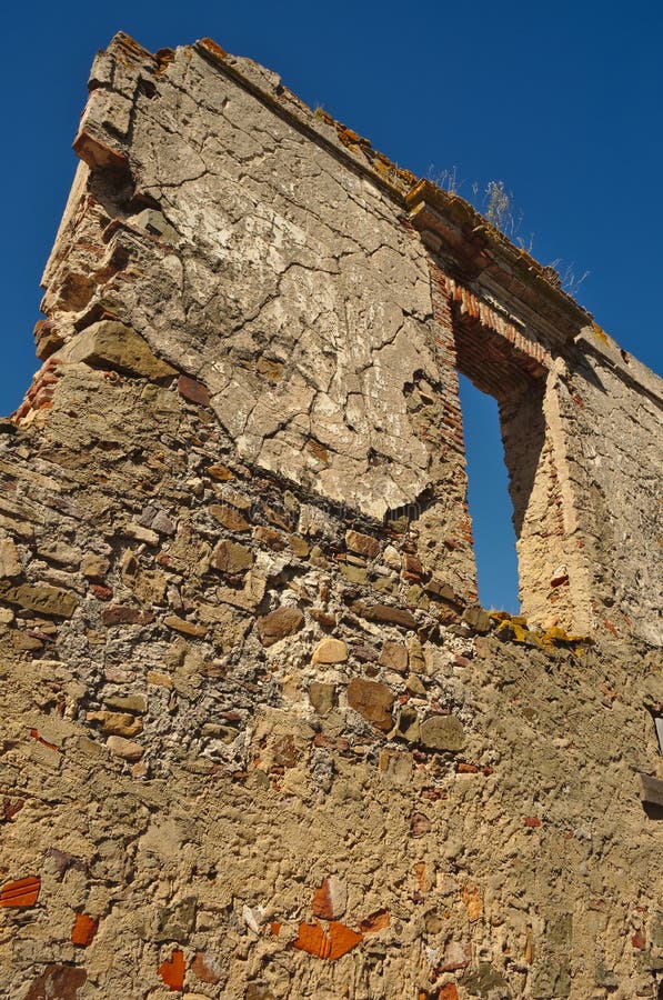 Wall Decay stock photo. Image of history, bricks, obsolete - 64791188