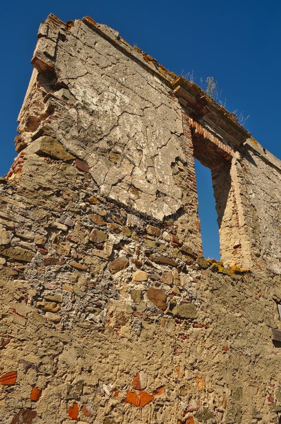 Wall Decay stock photo. Image of history, bricks, obsolete - 64791188