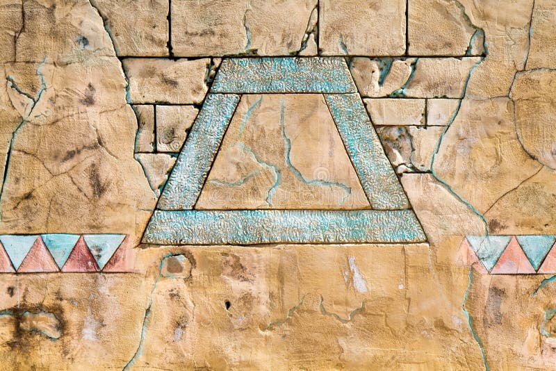 Wall Decorations with Ancient Incas Stock Photo - Image of inca ...