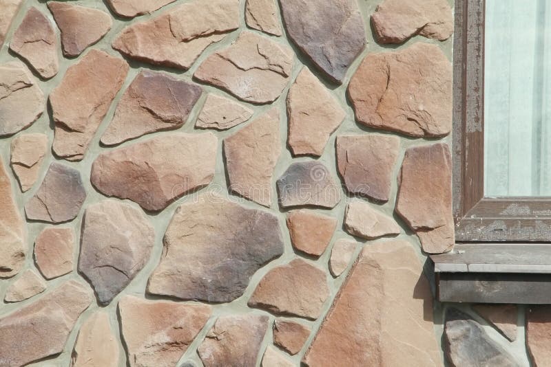 Texture - Artificial Decorative Stone FaÃ§ade. Decorative Grey Color ...