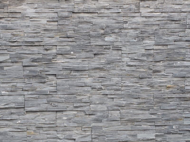 Wall with Decorative Gray Embossed Narrow Tile Cladding. Not Seamless Texture Stock Image ...