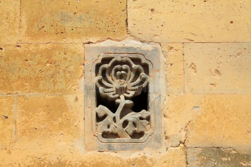 Wall Decorative Texture in Ancient China Stock Photo - Image of ...