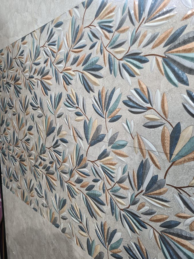 Beautiful Wall Tile for Leaving Room ðŸ˜ Stock Image - Image of pattern ...