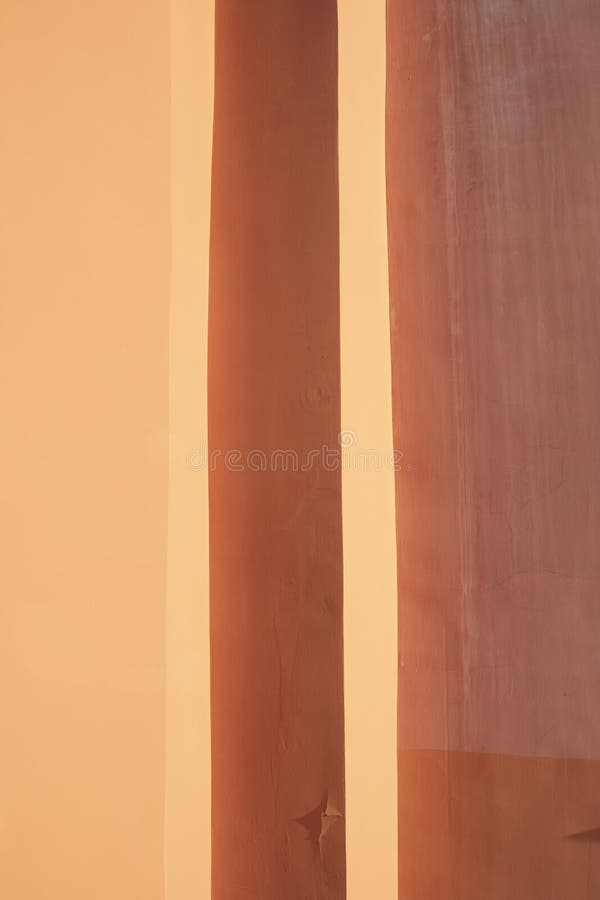 Wall Details. Notch in Wall Stock Image - Image of decoration ...