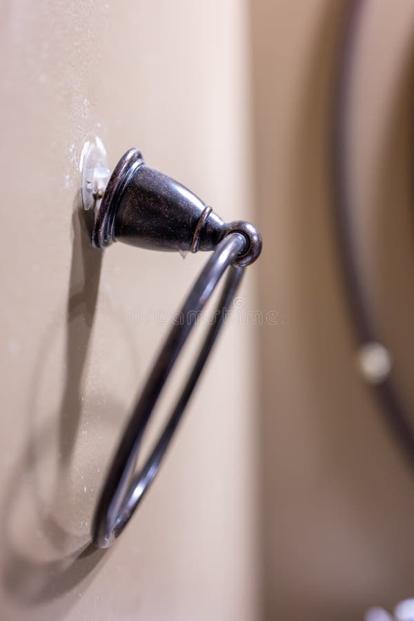 Wall Fixture Being Pulled Out of Drywall because of a Bad Installation ...