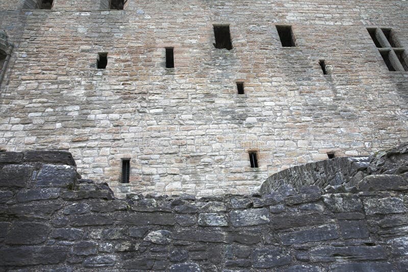 Wall of Fortified Building stock image. Image of aged - 4477765