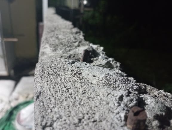 The Wall is the Foundation of the House Home Indor Stock Photo - Image ...