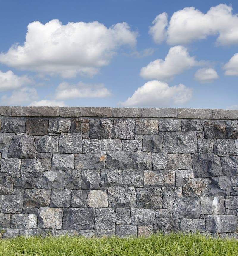 Blue block wall stock photo. Image of macro, close, blank - 184258128