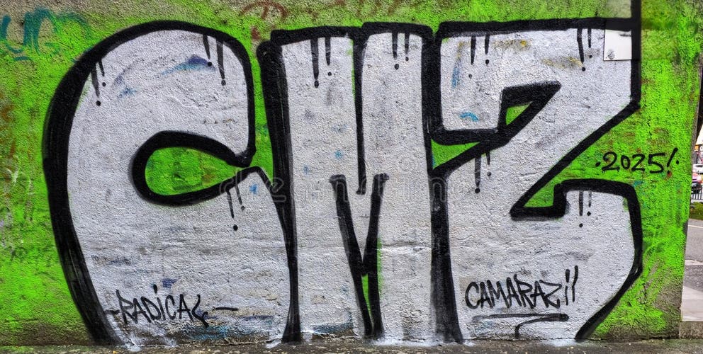 Wall Graffiti on the Streets of Bucharest Editorial Photography - Image ...