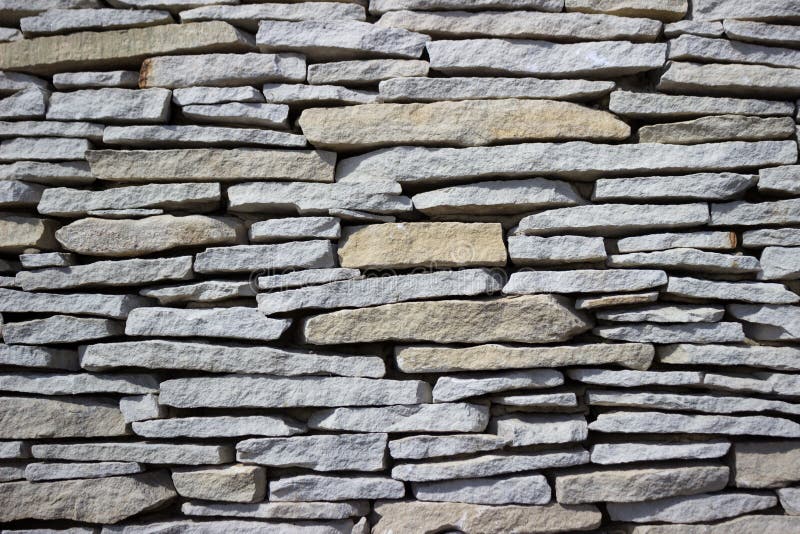Wall of Granite Stones, Neat Masonry. Background, Gray-brown Texture ...