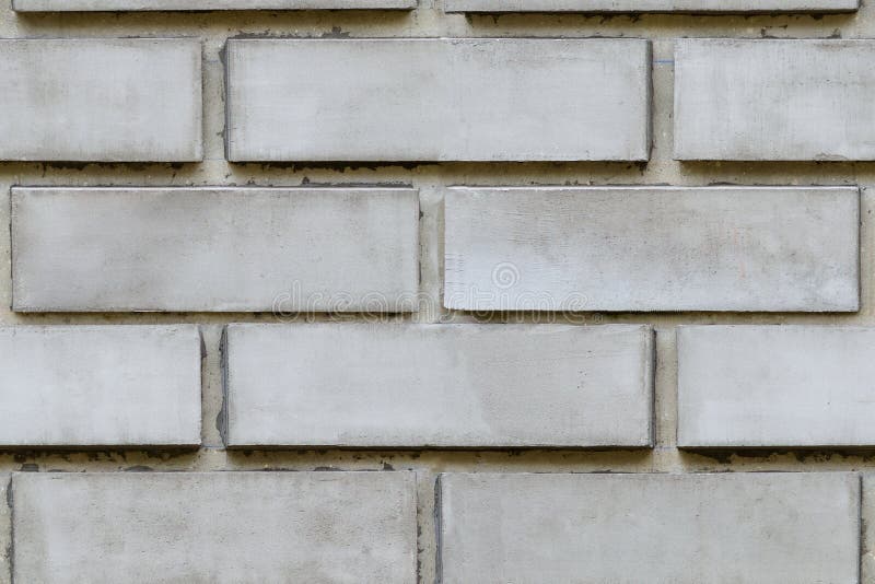 Wall from Gray Brick Blocks, Seamless Texture Stock Photo - Image of ...