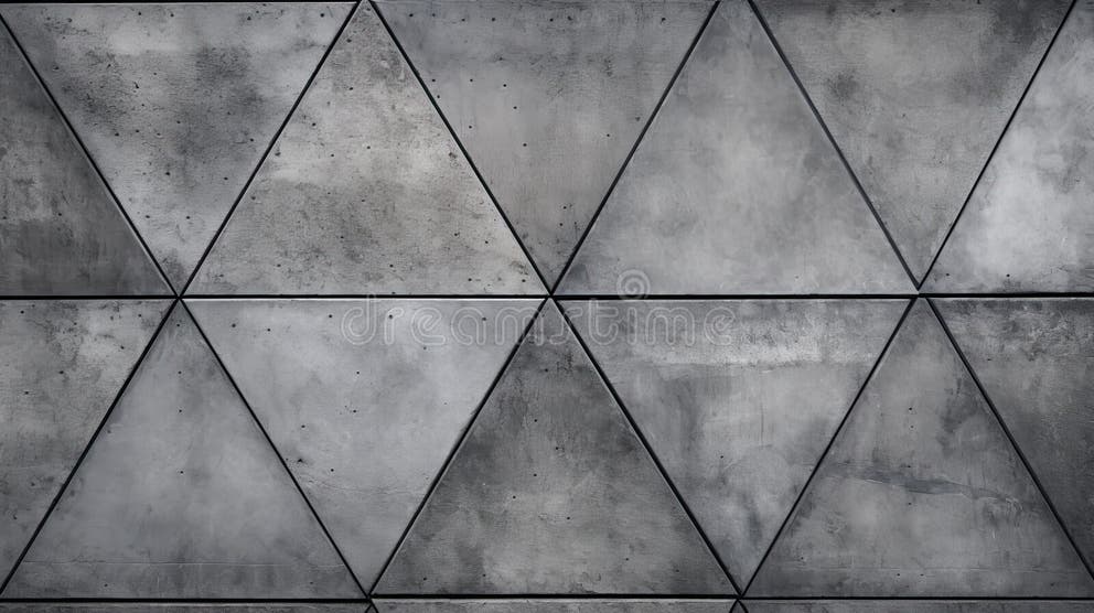 Wall grey triangle pattern stock illustration. Illustration of wall ...