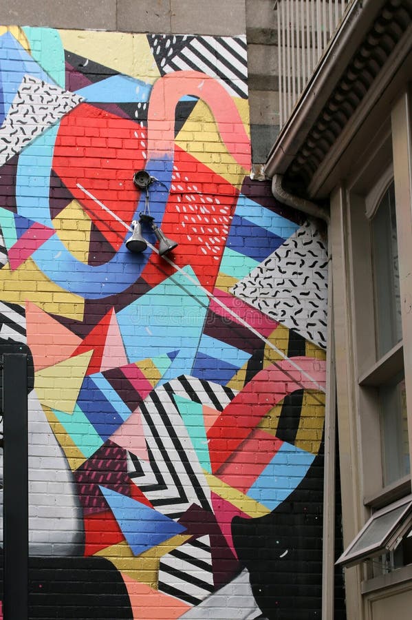 This Wall Has a Special Decoration. Editorial Stock Photo - Image of ...