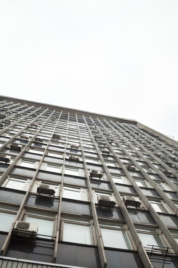 Wall of the High-rise Building Stock Image - Image of frame ...