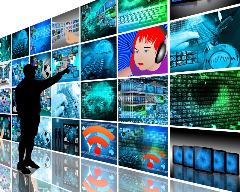 Wall high-tech stock image. Image of definition, modern - 33654639