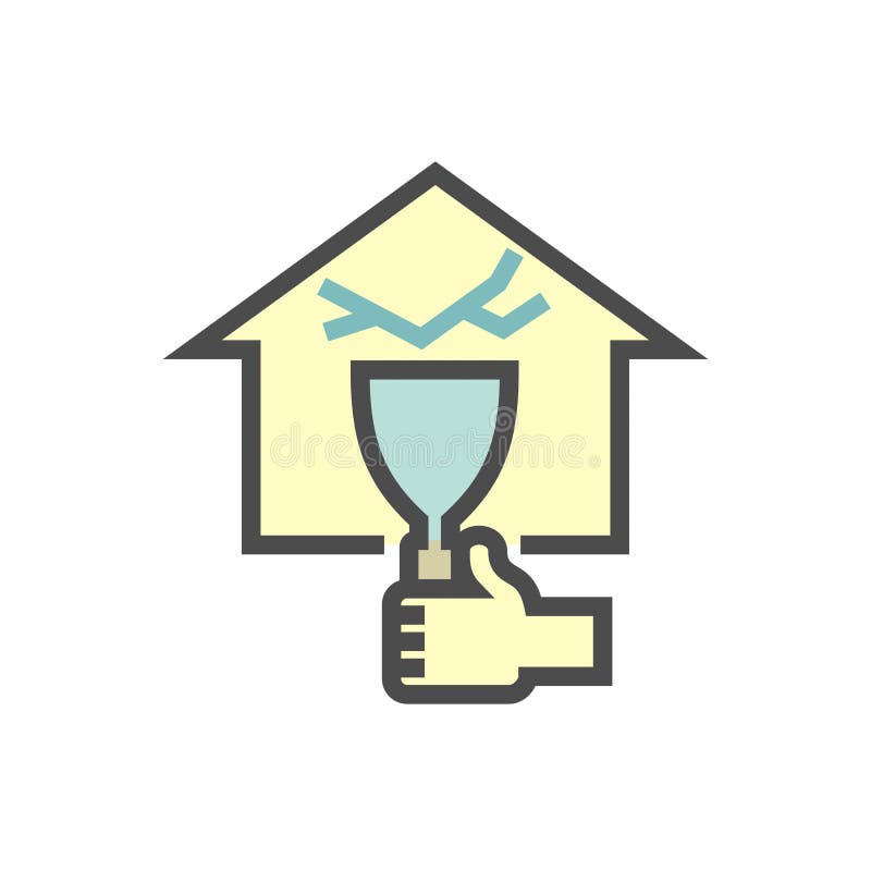 Roof Leak Icon Stock Illustrations – 271 Roof Leak Icon Stock ...
