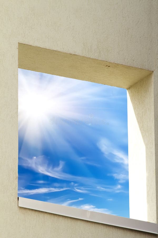 Wall house window sun stock photo. Image of atmosphere - 16602706
