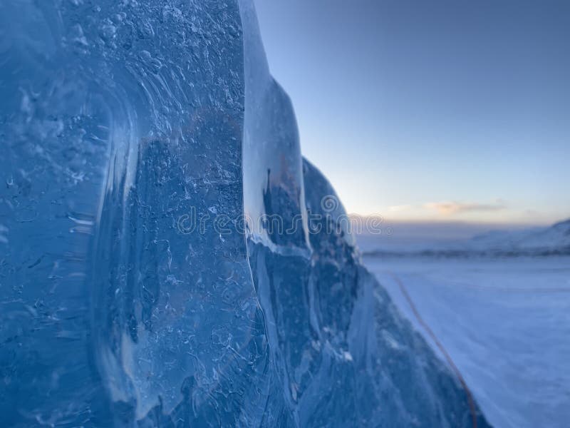 Wall of ice in a glacier stock photo. Image of vacation - 158465950