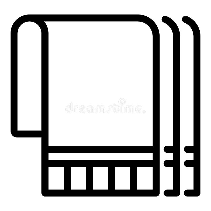 Wall Insulation Icon, Outline Style Stock Vector - Illustration of ...