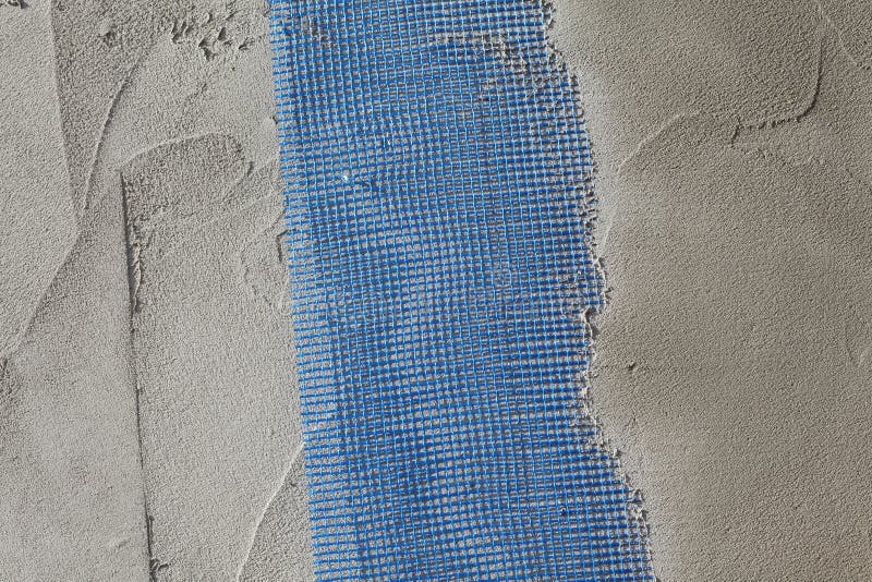 Wall Insulation, Mortar and Mesh Stock Image - Image of concrete ...