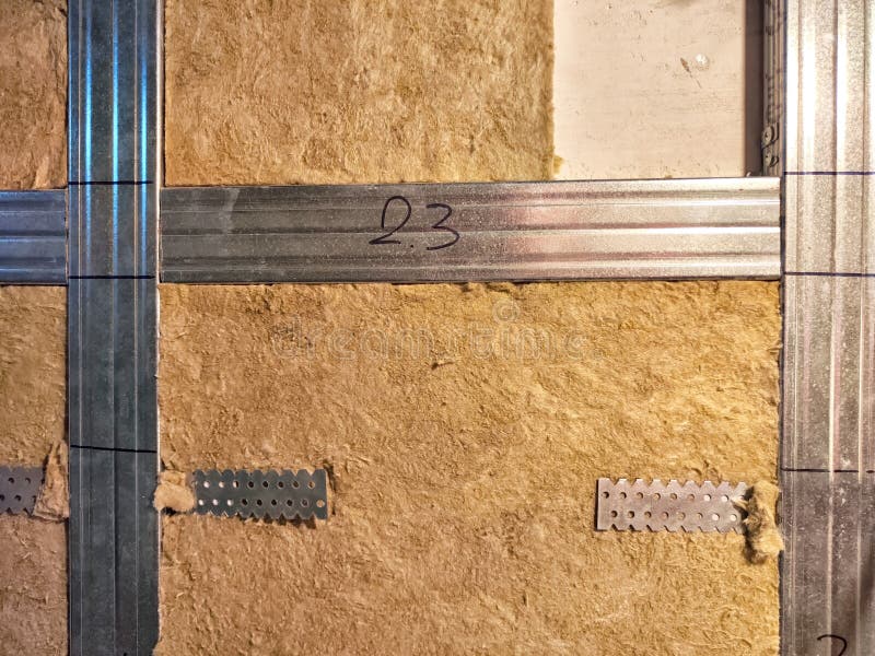 Wall Insulation Process with Precision Markings in a Building ...