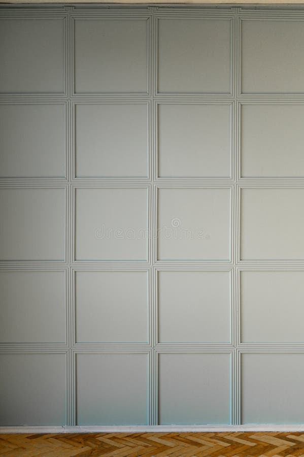 Wall in the Interior with Parallel and Vertical Stripes of Calm Color ...