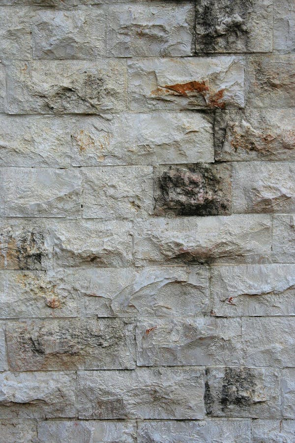 Wall of Jerusalem Natural Stone. Vertical Wall Built of Grey Stone ...