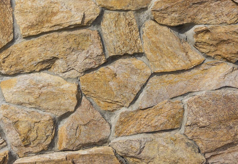 Wall from Large Stones Background Texture, Stone Slate Wall Concrete ...