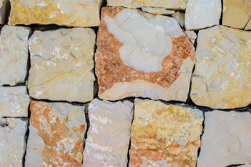 Wall of large stones. stock photo. Image of abstract - 155912902