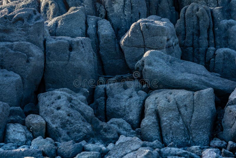 Wall of Lava Rock Formations Stock Photo - Image of formation, coast ...